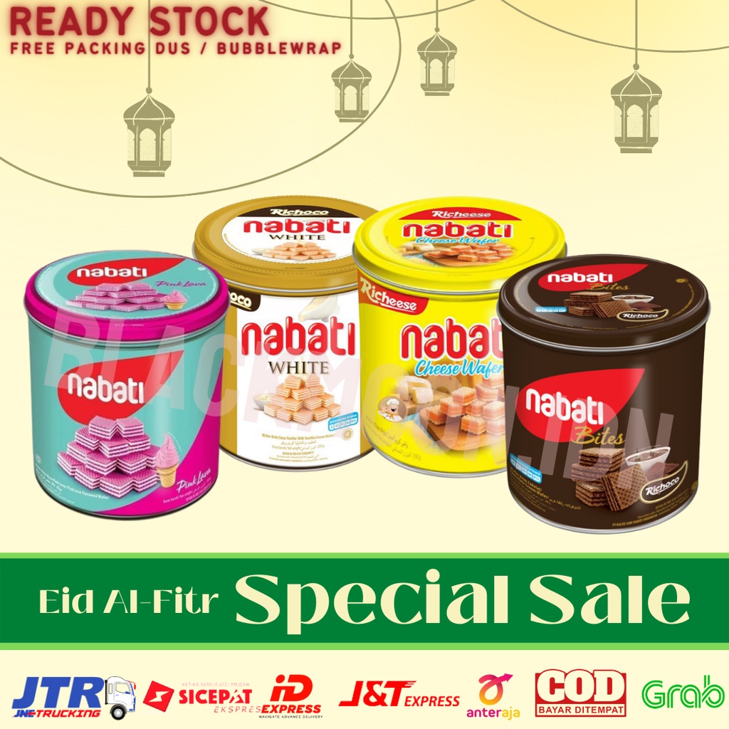 Free BUBBLEWRAP & DUS!! Nabati Canned Wafers Nabati Bites Richeese ...