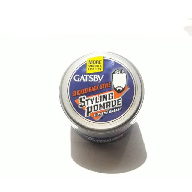 Gatsby Styling Pomade Slicked Back Style Supreme Grease 30 G | Shopee ...