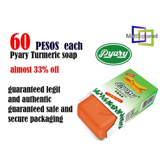 Original PYARY Turmeric Soap Legit and Authentic New 90 years packaging ...