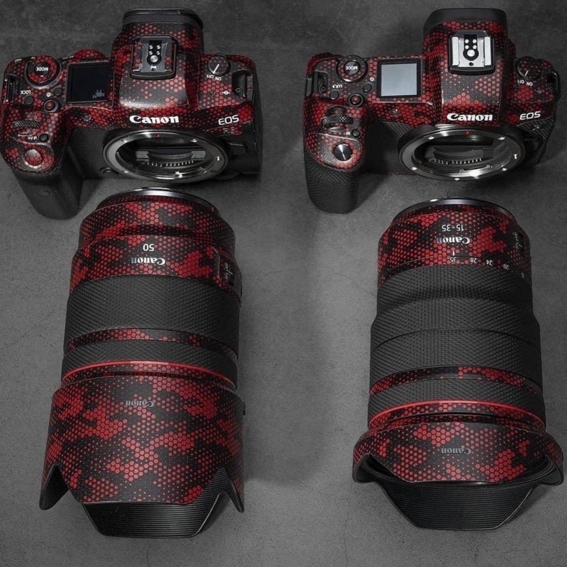 3m Camera Skin Sticker - Red Mamba Model - For Sony Alpha Cameras and ...