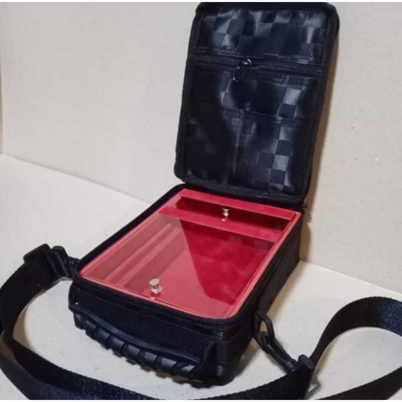 SLING BAG TARI CASE 22 PCS TARI CAPACITY WITH FIBER GLASS MADE OF HIGH ...