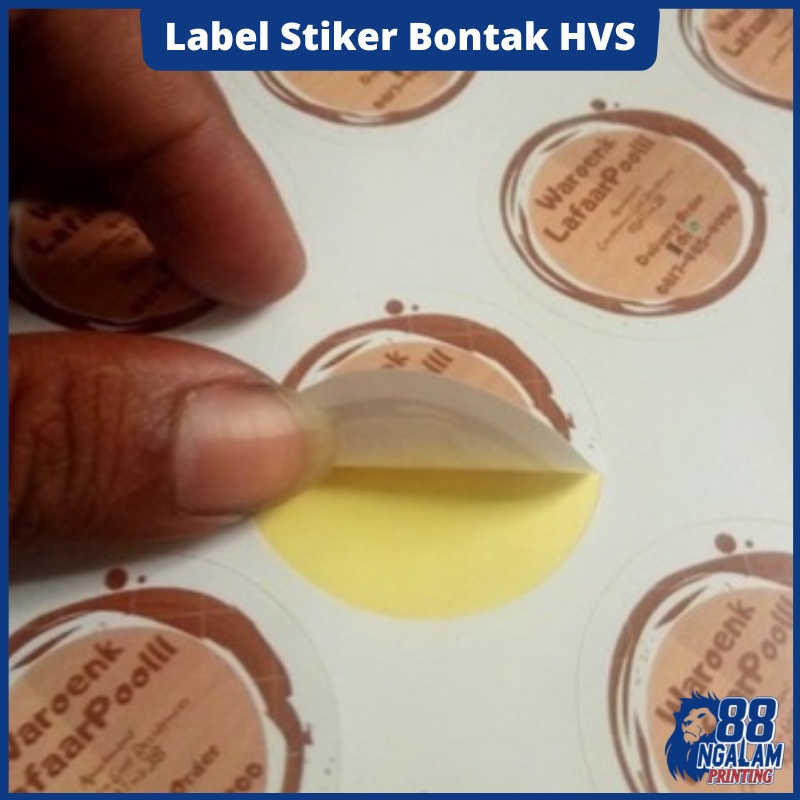 Print Label Stickers / HVS Bont Stickers / HVS A3+ Stickers | Shopee ...