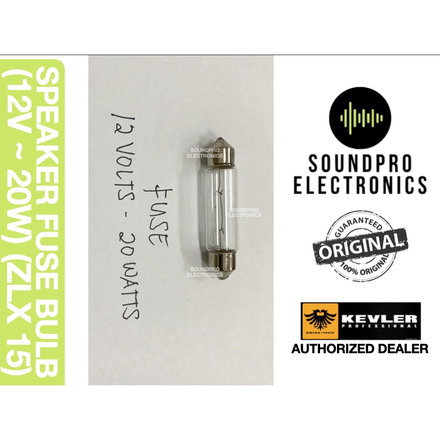 Speaker Fuse Bulb (12volts ~ 20watts) (ZLX15) (1pc) | Shopee Philippines