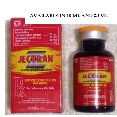 JECTRAN PREMIUM FORTIFIED WITH ZINC 10 ML or 20 ML or 100 ml | Shopee ...