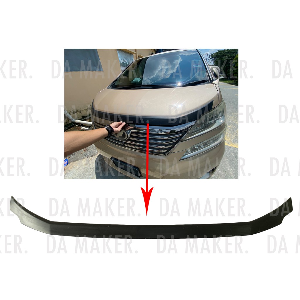 TOYOTA VELLFIRE FRONT BONNET WING ANH30 DESIGN FOR VELLFIRE ANH20 Z VL ...