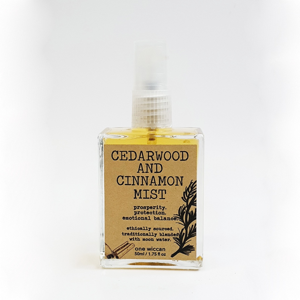 One Wiccan Cedarwood And Cinnamon Protection From Unwanted Spirits ...