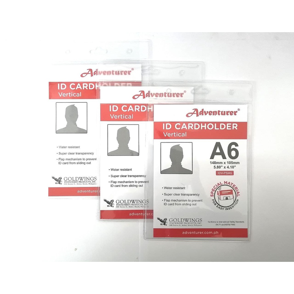Adventurer A6 ID Card Holder | Shopee Philippines