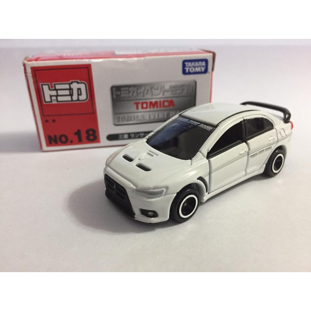 Tomica Event Model EVO Mitsubishi Lancer Evolution 18 (TA) | Shopee ...