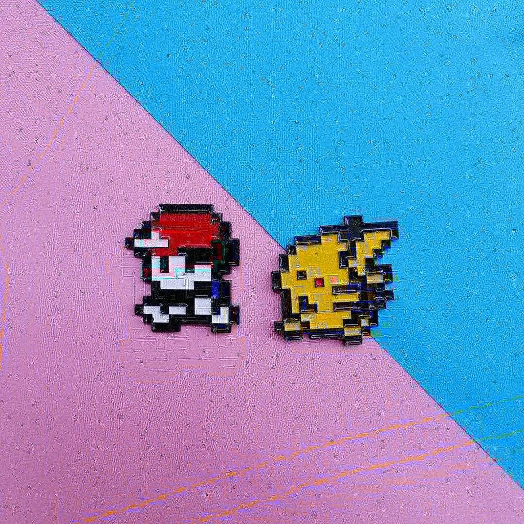 Pokemon 8-bit Enamel Pins | Shopee Philippines