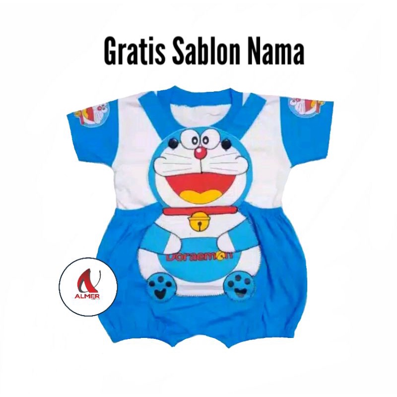 Doraemon Frog Baby Clothes Free Name Screen Printing | Shopee Philippines