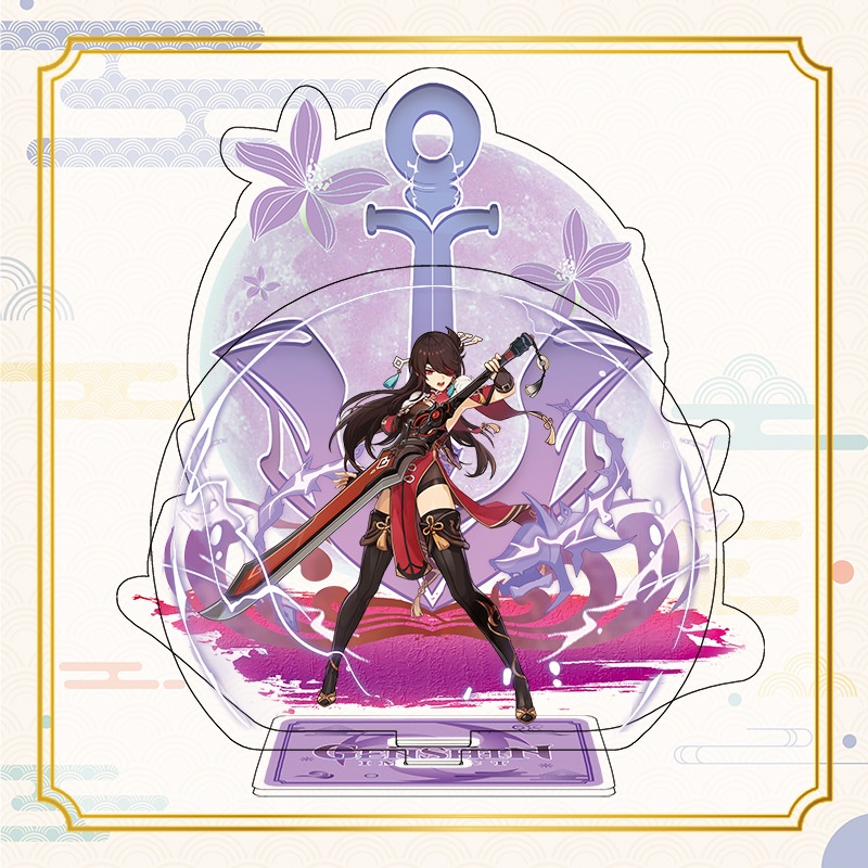 Genshin impact stand double layer stand Acrylic stand genshin impact ...