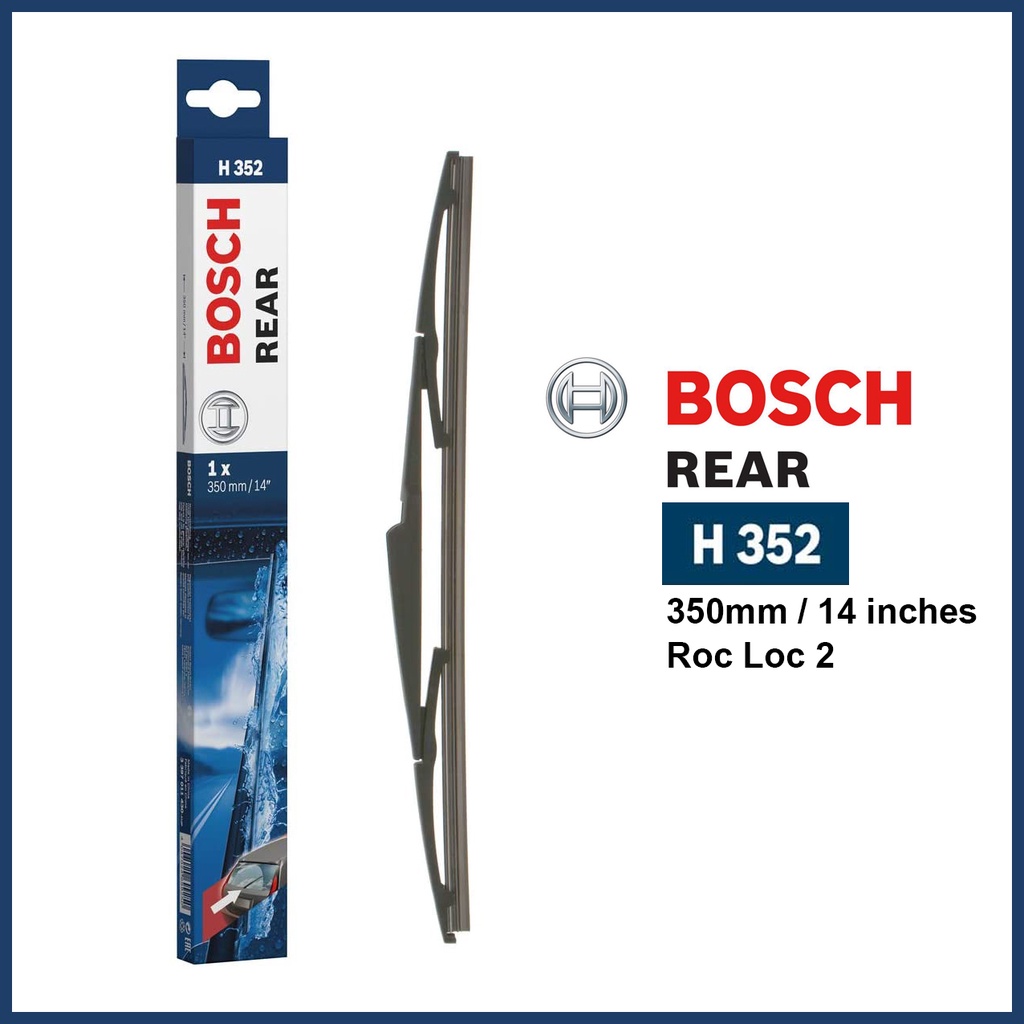 Bosch H352 REAR Wiper Blade Hyundai Grand Starex Santa Fe 14 inch 350mm ...