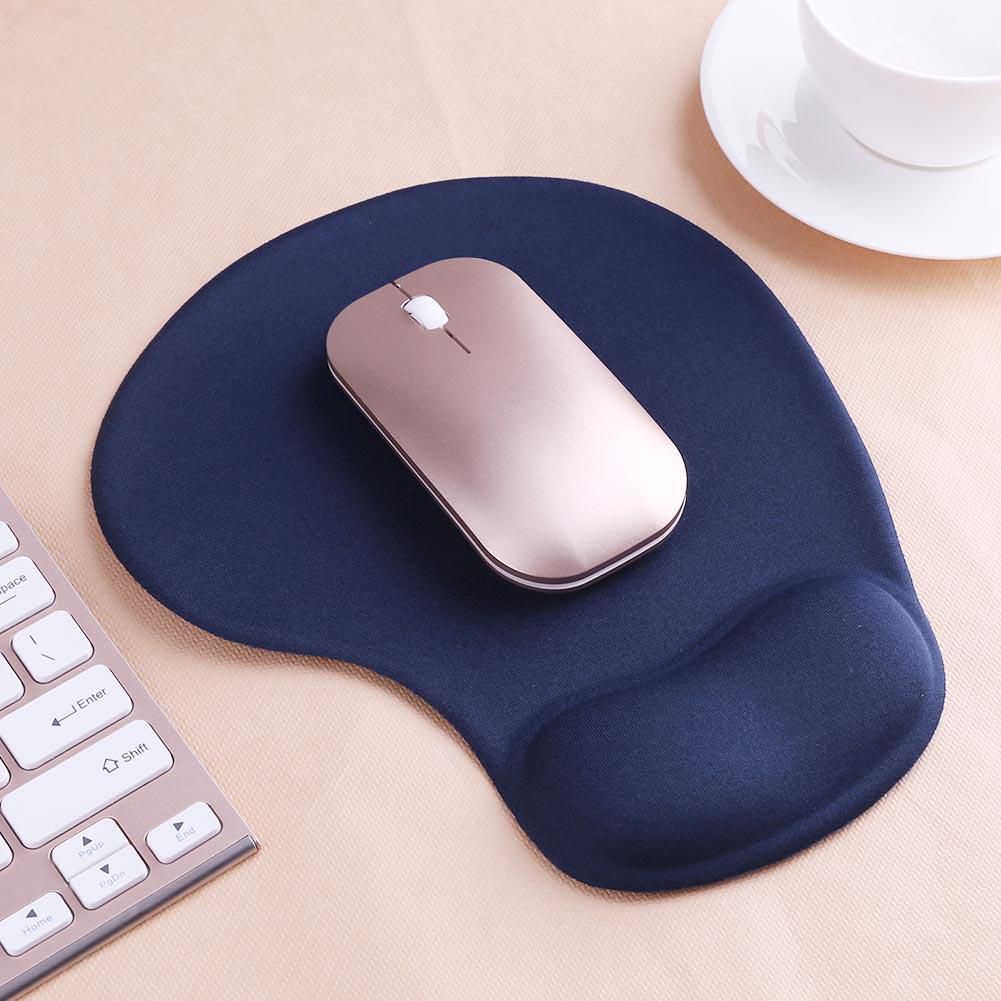Office Mousepad with Gel Wrist Support - Ergonomic Gaming Desktop Mouse ...