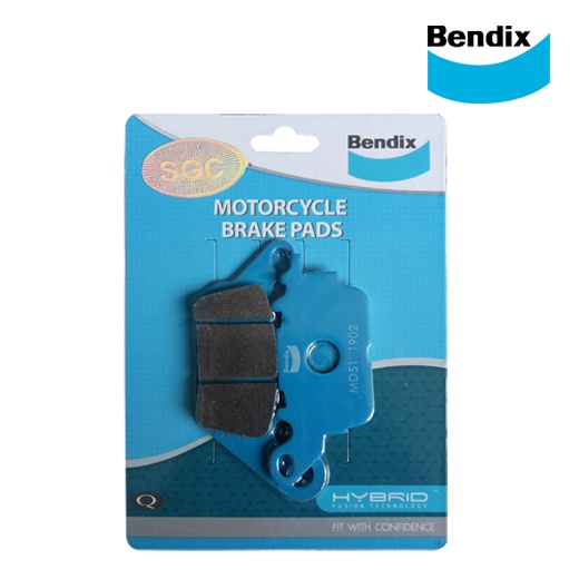 Bendix Motorcycle Brake Pads Front For Yamaha Gear, Sight, NMAX 155 V1 ...
