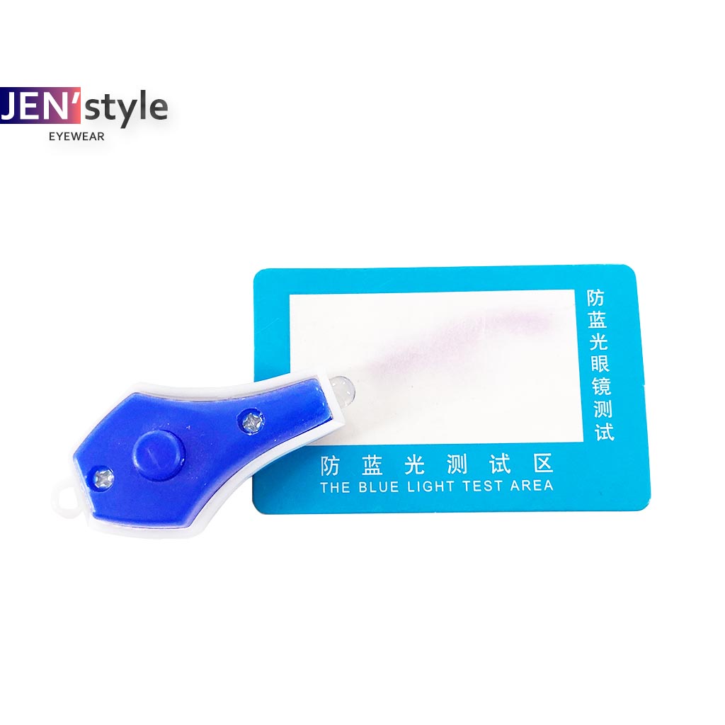 Random Color Reusable Anti-Blue Light Test Area Card For Anti Blue ...