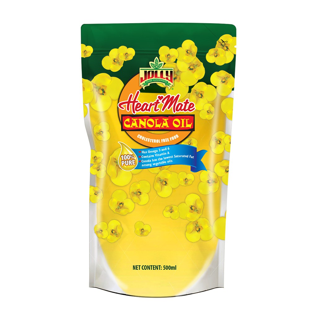 Jolly Heart Mate Canola Oil SUP 500mL | Shopee Philippines