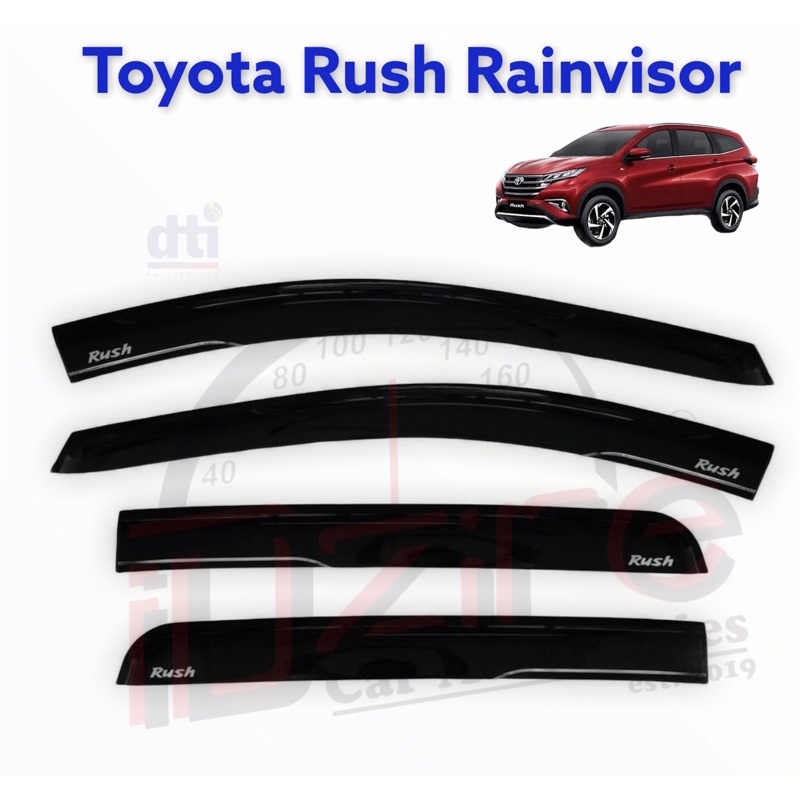 Toyota Rush Rainvisor 2018-onwards | Shopee Philippines