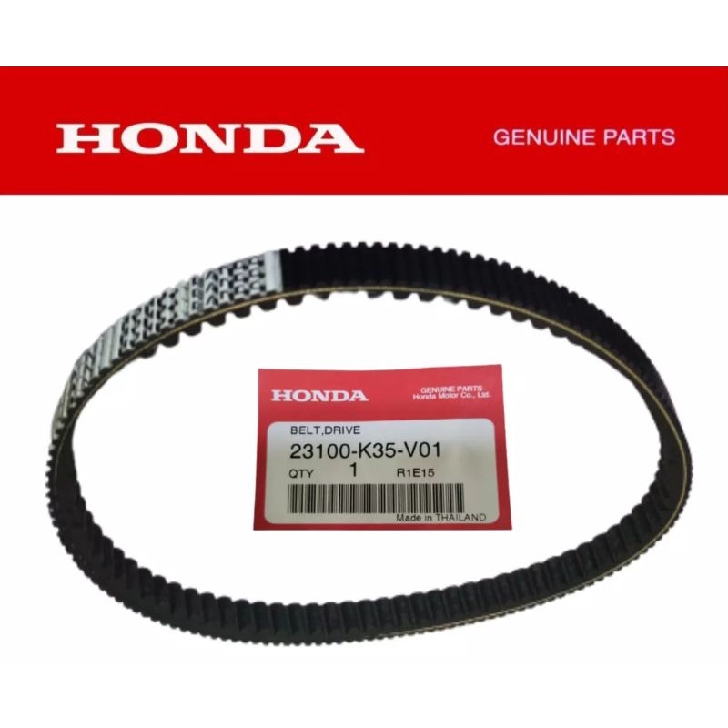 HONDA CLICK 125i V1, V2, & V3 GENUINE DRIVE BELT 23100-K35-V01 | Shopee ...