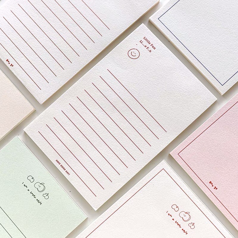 Simple decorative note paper 30 sheets (large) | Shopee Philippines