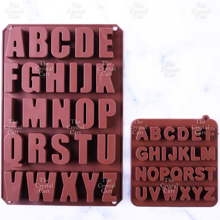 Silicone Chocolate Molder Big/Small Letters | Shopee Philippines