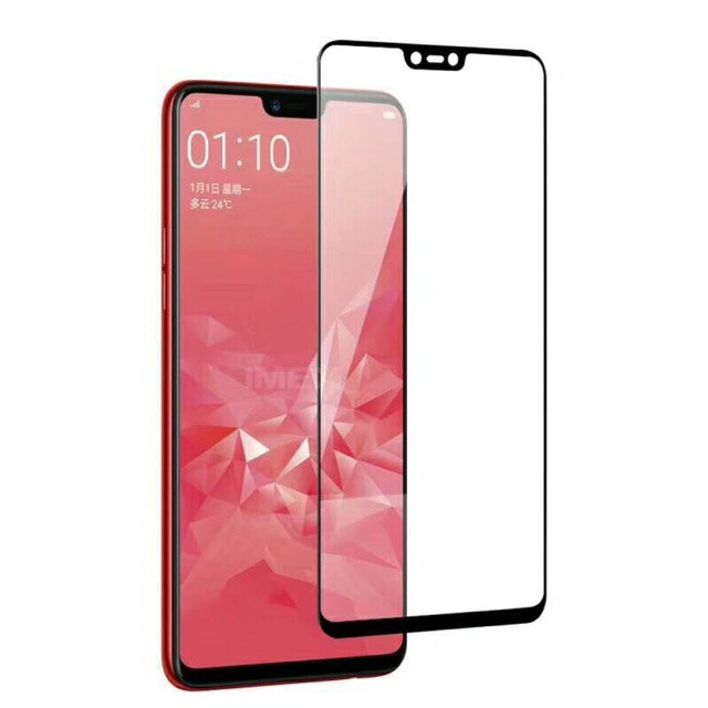 Full Tempered Glass For OPPO.F7 F5 A7 A5S A3S F37 F1S A59 A83 A57 ...