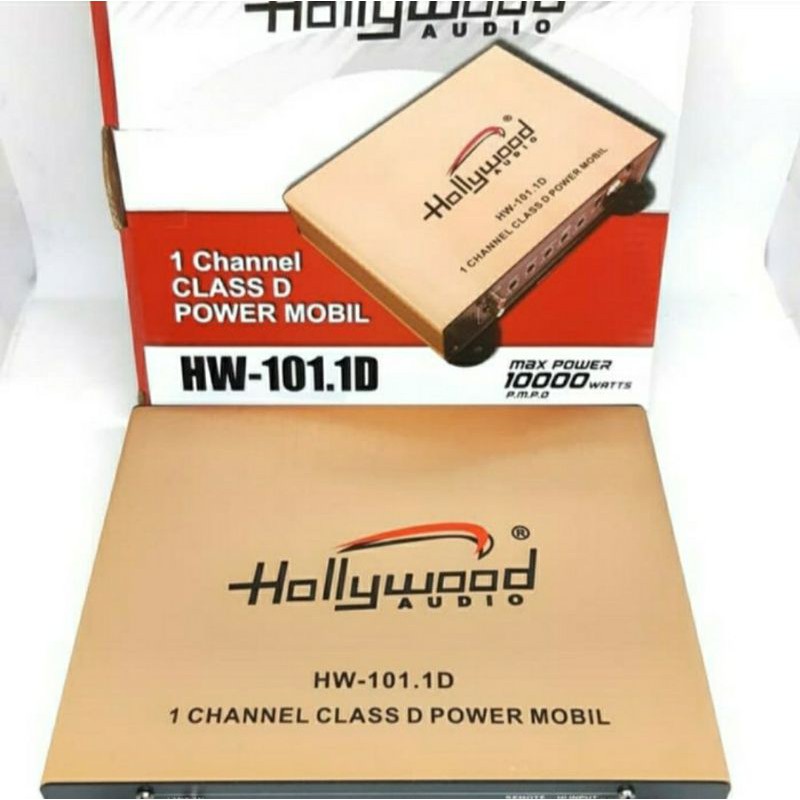 HOLLYWOOD CLASS D MONOBLOCK POWER AMPLIFIER HOLLYWOOD HW-101.1D ...