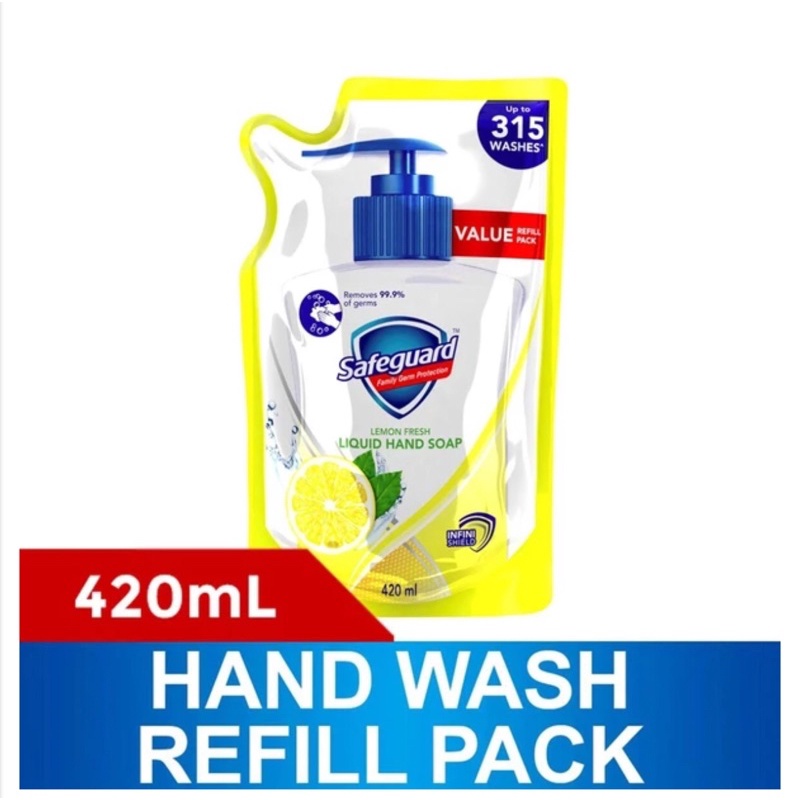 Safeguard Liquid Hand Soap 225ml 420ml Shopee Philippines