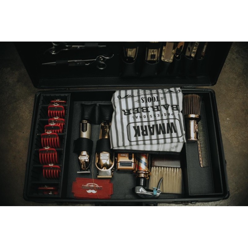 Barber Box - hard case High Quality with lock - bag - barber case ...