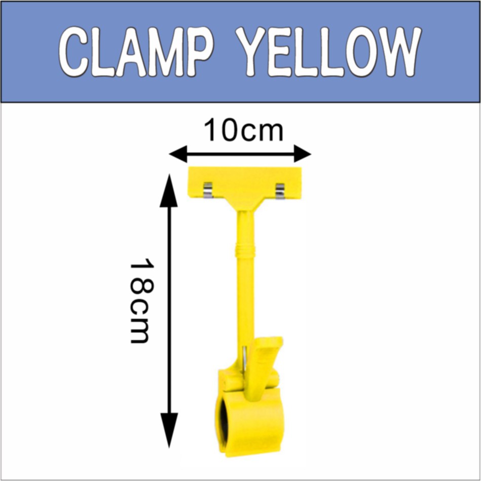 Pop Clamp Holder / Sign Price Name Tag Display Business Card Memo Clip ...