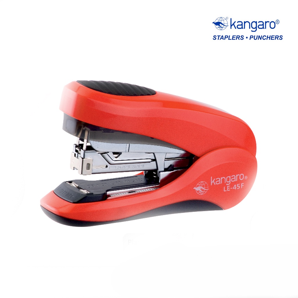 Kangaro Flat Clinch Less Effort Stapler #35 with Staples , LE-45F ...