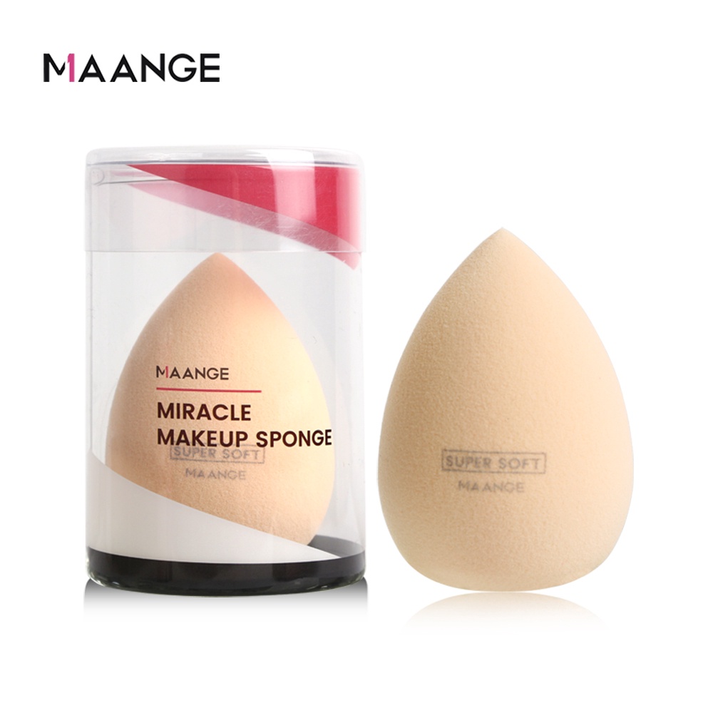 MAANGE MAANGE Beauty Egg Sponge For Foundation Makeup Sponge Puff With ...