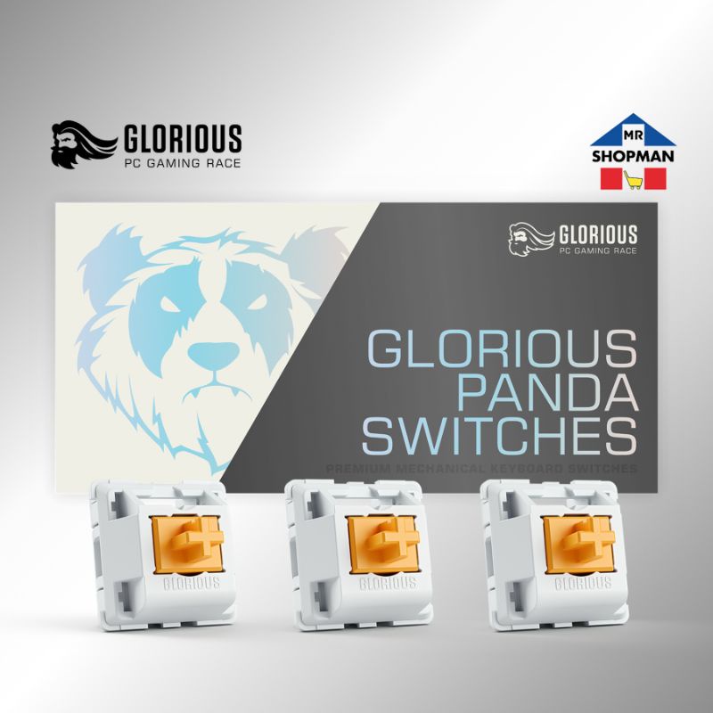 Glorious Panda Mechanical Switch Lubed / Unlubed Pack of 10 / 20 / 36 ...