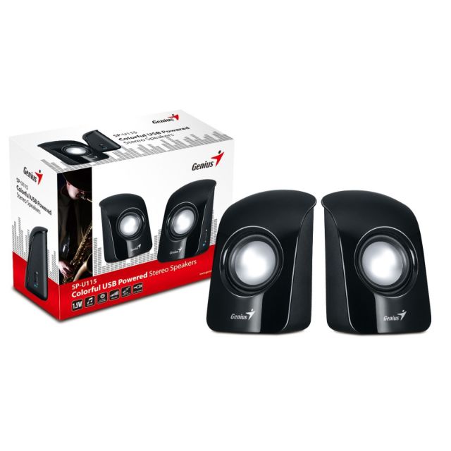 Genius SP-U115 Desktop Speakers | Shopee Philippines