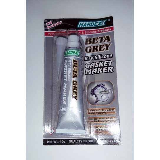 Original HARDEX Beta Grey RTV Silicone Gasket Maker 85.2g / 40g ...