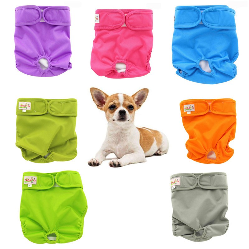 High Quality Washable & Reusable Female Dog Nappy Diaper Doggie Pets ...