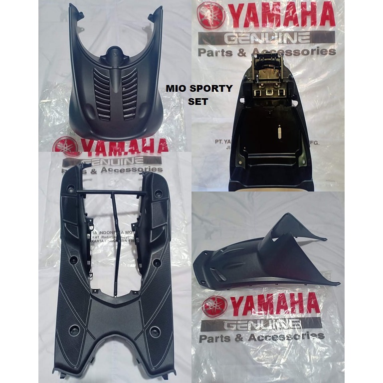 MIO SPORTY/MIO 1 SET OF FOOTBOARD ARARO ENGINE COVER UBOX | Shopee ...