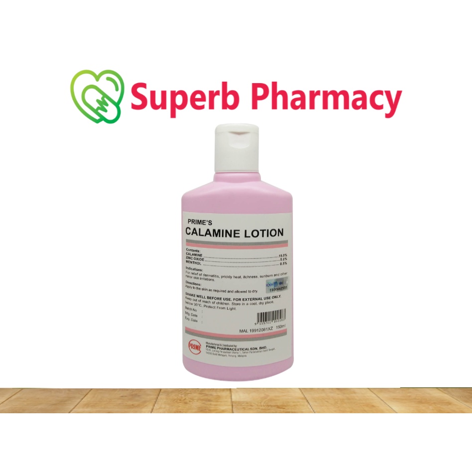 PRIME CALAMINE LOTION (150ML) | Shopee Philippines