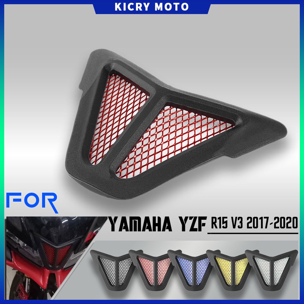 KICRY Motorcycle YZF R15 V3 air intake cover dust protection For Yamaha ...