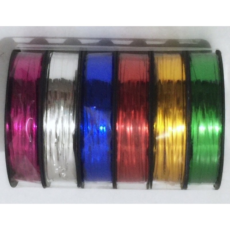 Metallic Wire / Metallic Twist Tie by roll | Shopee Philippines