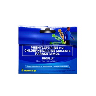 BIOFLU Tablet 5s (Phenylephrine HCI + Chlorphenamine Maleate ...