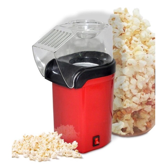 Mini Popcorn Popper Hot Air Popcorn Machine Corn Kernel Air Popper ...