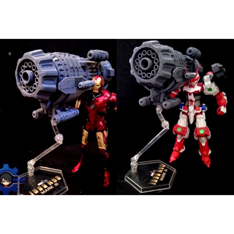 1/100 MG Gundam Scale, 7" inch figs, ZD Toys | Ironman Proton Cann0n ...