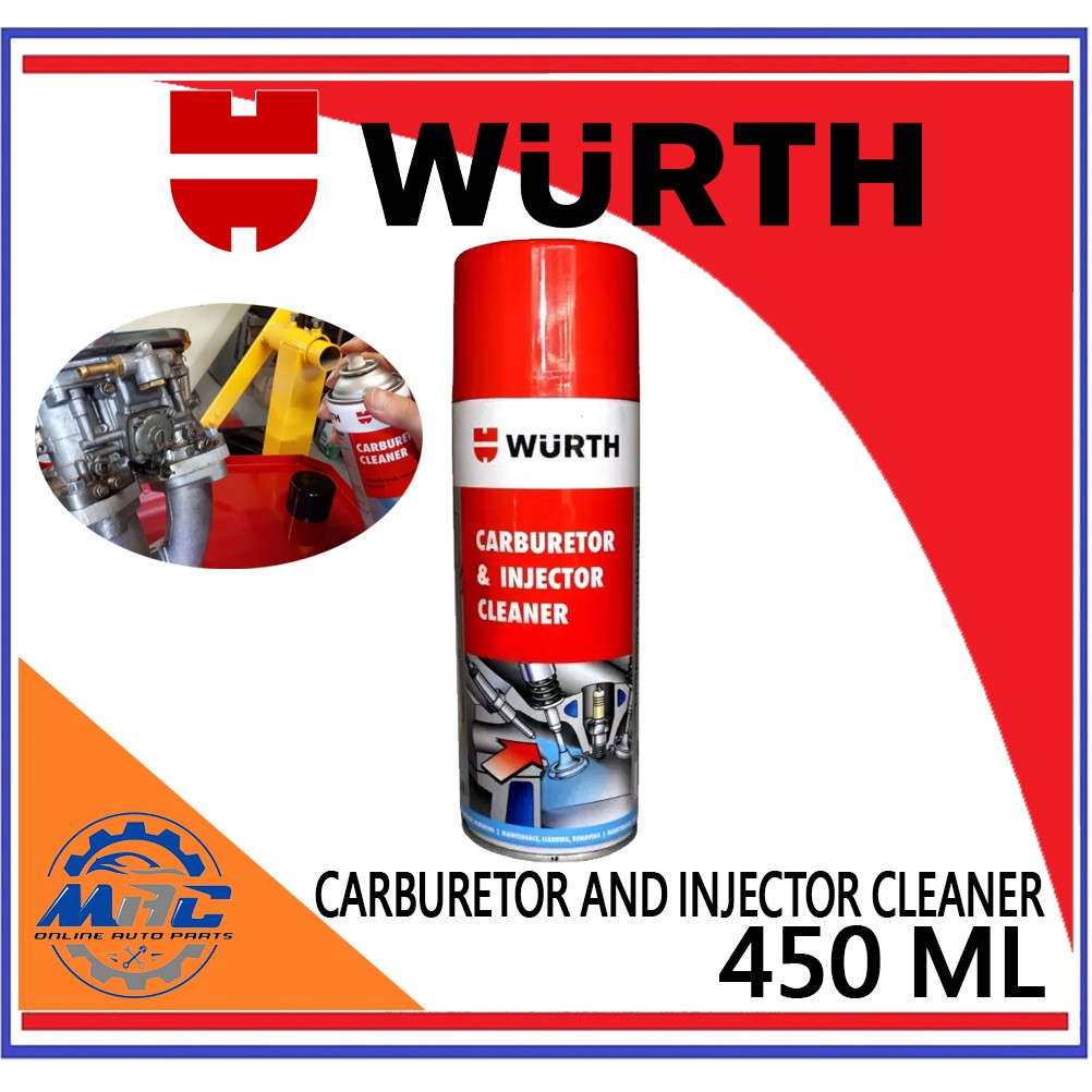 Wurth Carburetor & Injector Cleaner 450 ml | Shopee Philippines