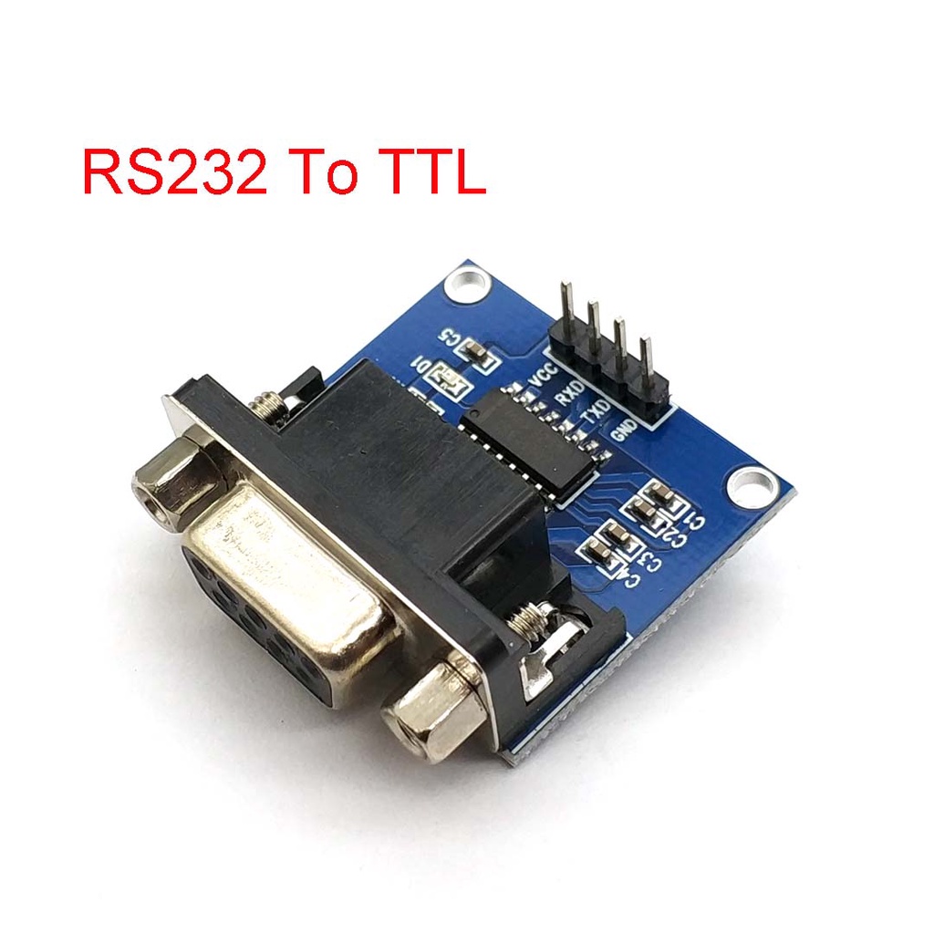 Max3232 Rs232 To Ttl Serial Port Converter Module Db9 Connector Max232