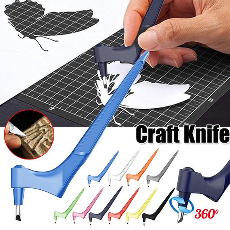 360° NEW Craft Cutting Tools Paper Cutter Art Knives for Craft Hobby ...