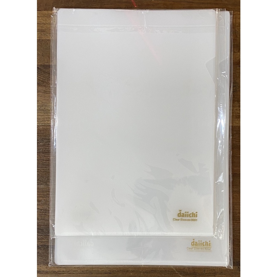 Map L (Clear Sleeves) Daiichi A4/Folio Clear /pcs | Shopee Philippines