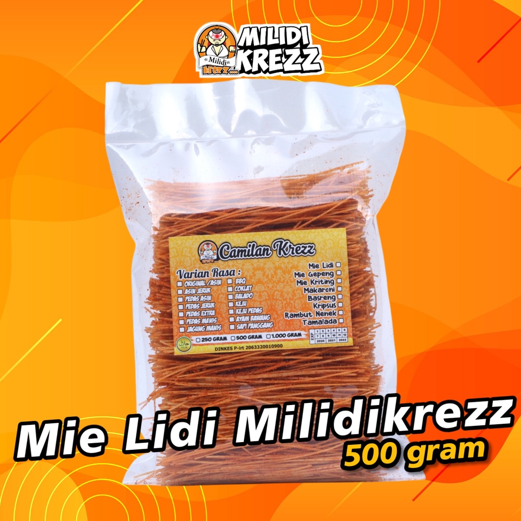 Milidikrezz Noodle Sticks 500gram Milidi Spicy Snacks | Shopee Philippines