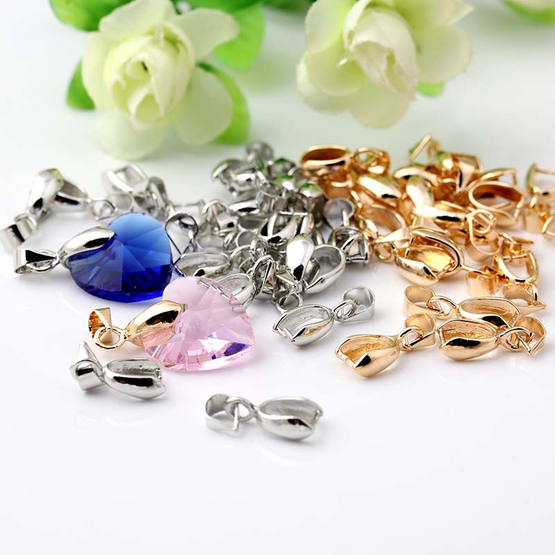 10pcs Handmade Diy Melon Seed Buckle Copper Pendant Buckle Crystal ...