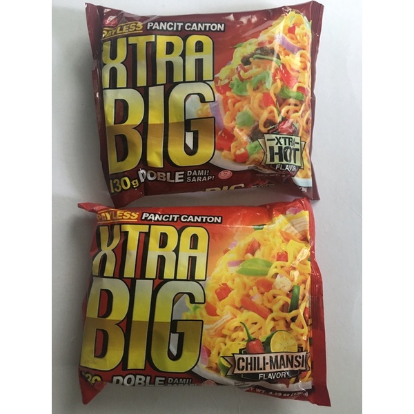 Payless Pancit Canton xtra big 125g | Shopee Philippines