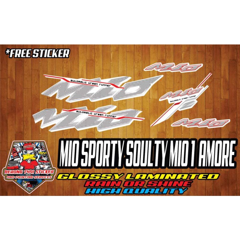 Mio Sporty/Mio Soulty /Mio 1/Amore Decals | Shopee Philippines